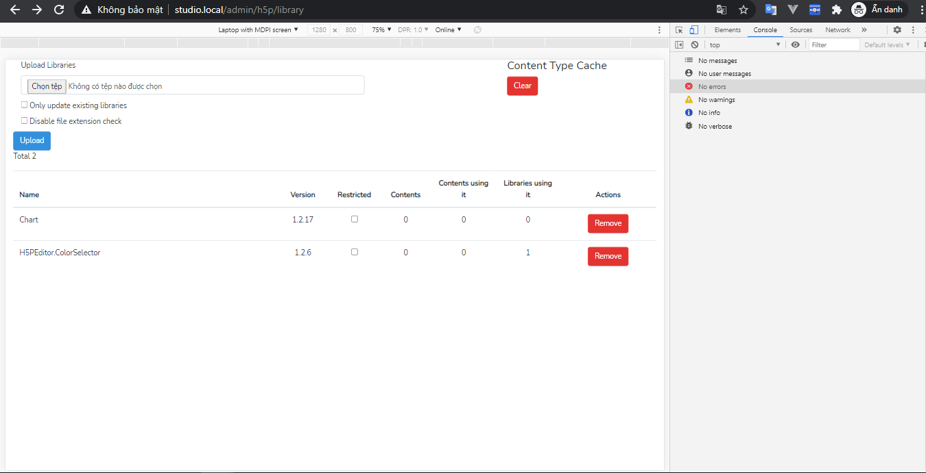 The correct direction to integrate a h5p library · Issue #1 · EscolaSoft/Laravel-H5P · GitHub