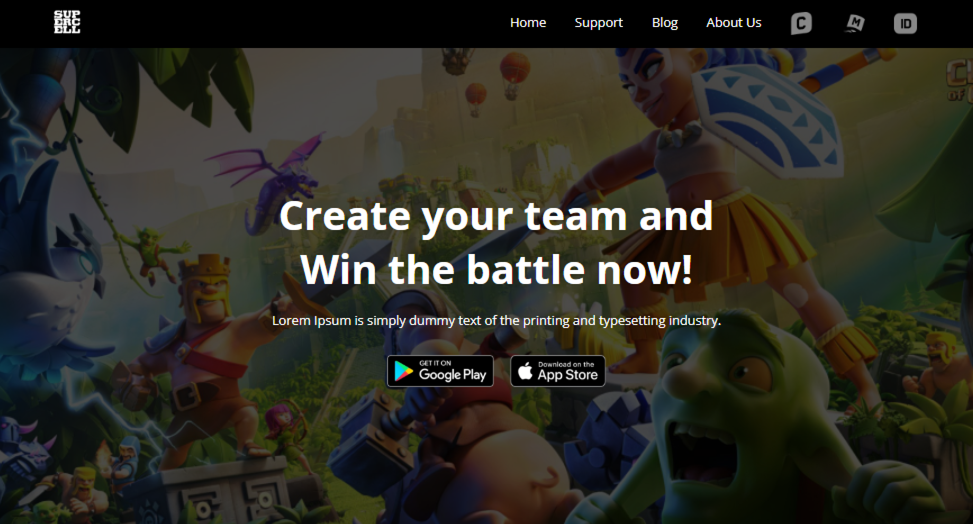 GitHub - dilipsuthar1999/supercell: I recently started designing and ...