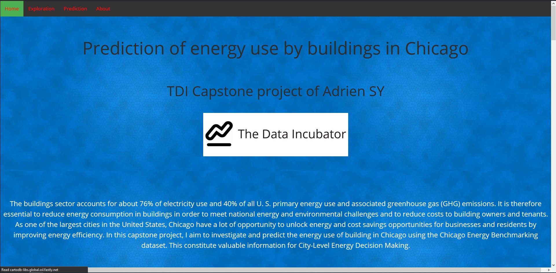 GitHub - syadrien/Flask-ChicagoEnergy: Flask app for Chicago Energy project