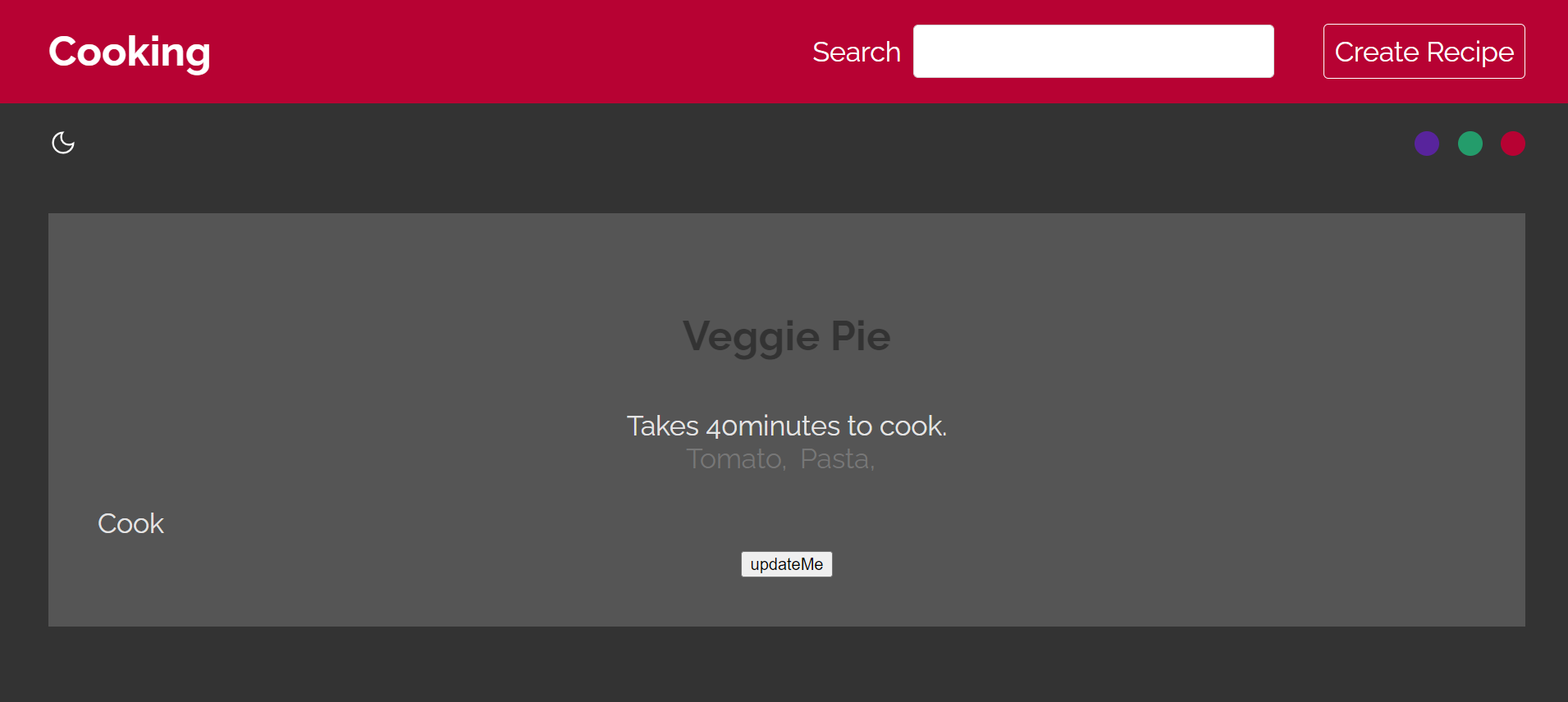 GitHub - david587/RecipeApp_React
