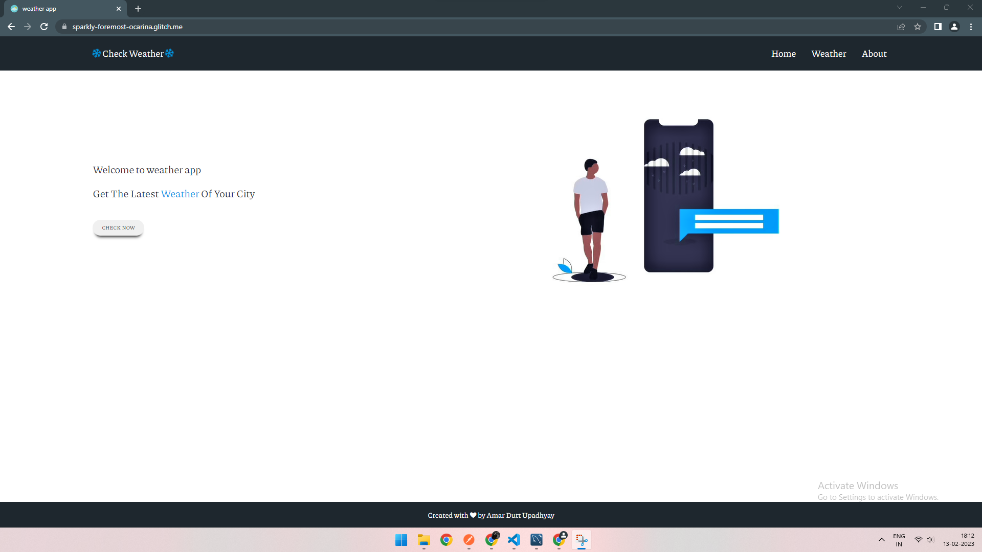 GitHub - amarupd/weather-app