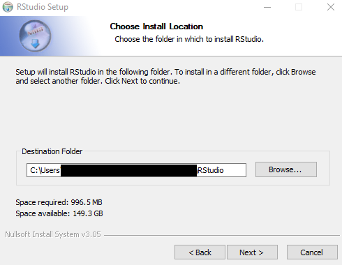 Windows installer: use current/previous path as default destination ...