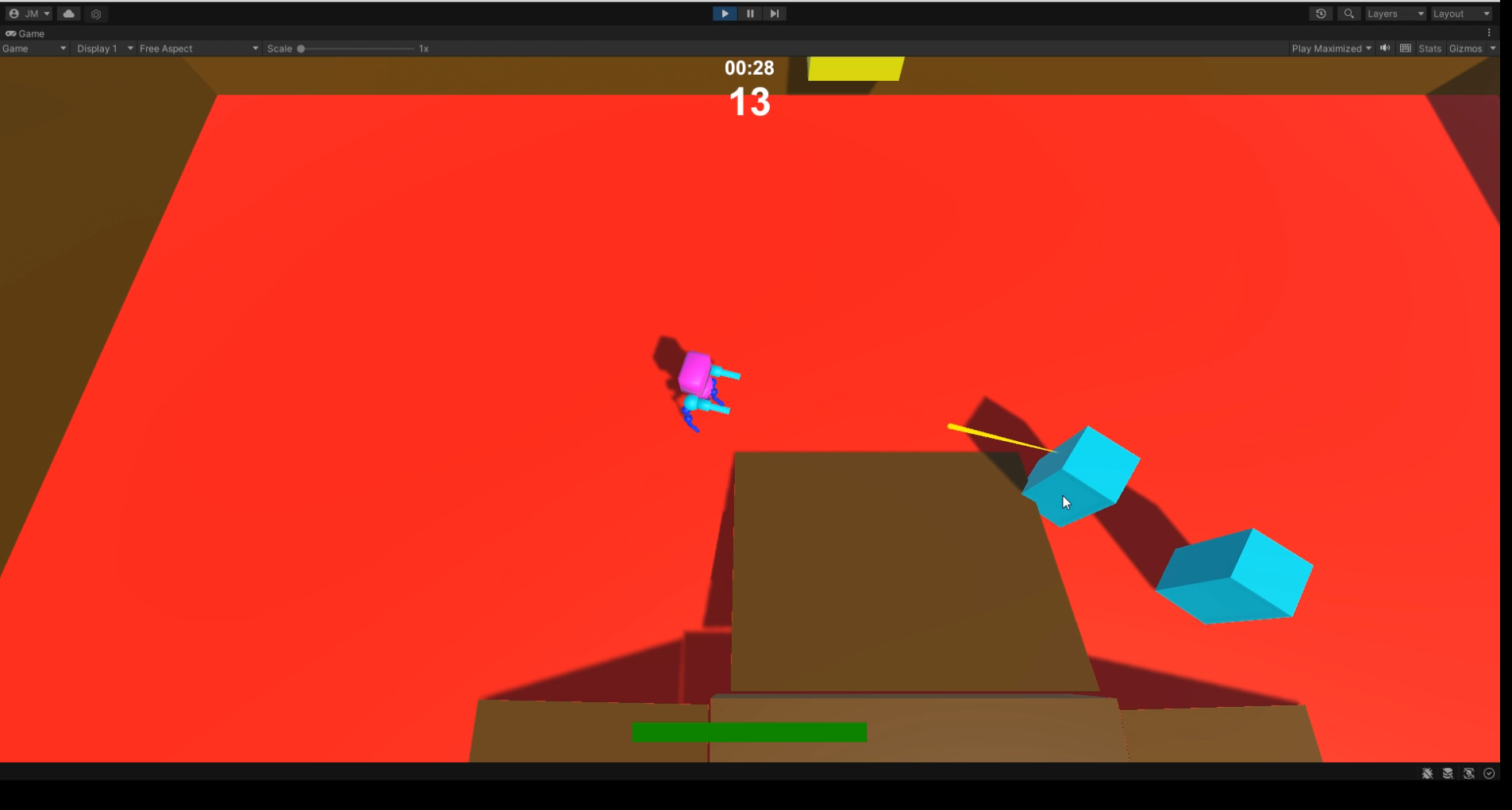 Github Skipahunity Tutorialgame Simple Unity Game Done By Following A Youtube Tutorial For
