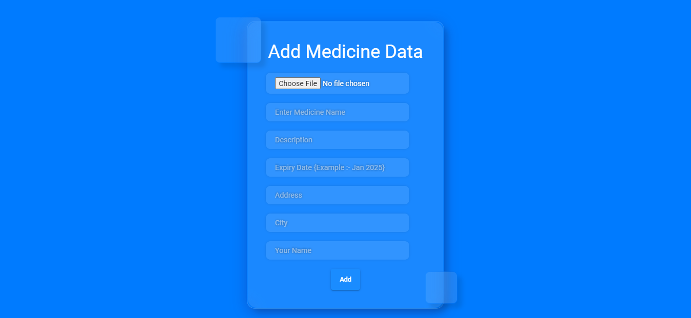 GitHub - ItsFRZ/MiniProject: Simple Medicine Exchange Web app