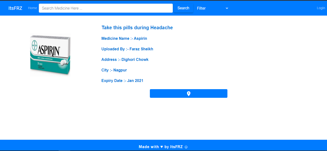 GitHub - ItsFRZ/MiniProject: Simple Medicine Exchange Web app
