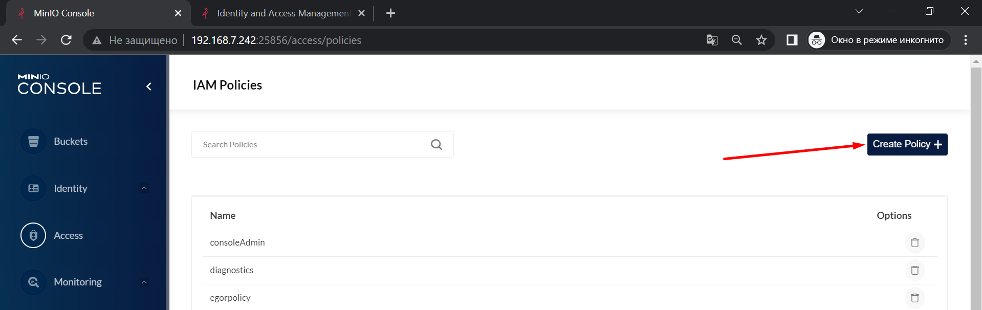 Create IAM Policies with Python · Issue #1191 · minio/minio-py · GitHub Create IAM Policies with Python · Issue #1191 · minio/minio-py · GitHub
