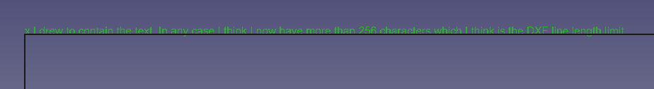 [Problem] C++ DXF importer does not properly import long (>250 characters) text · Issue #8968 ...