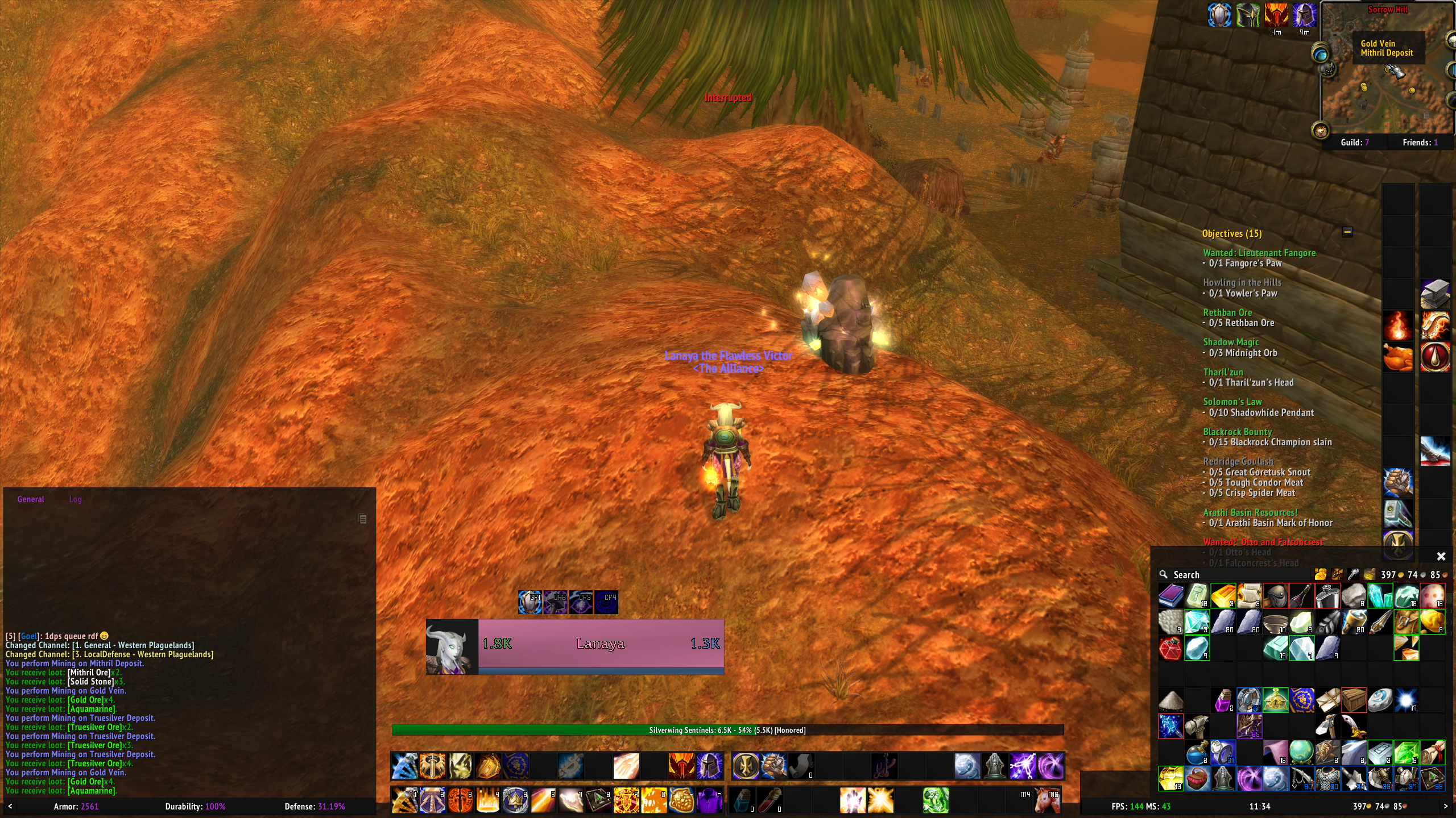 2 mining nodes inside/on top of eachother in Plaguelands · Issue #4770 ...