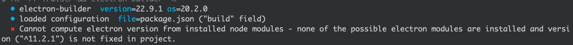electron-builder wrong with electron version when electron global installed · Issue #5578 ...