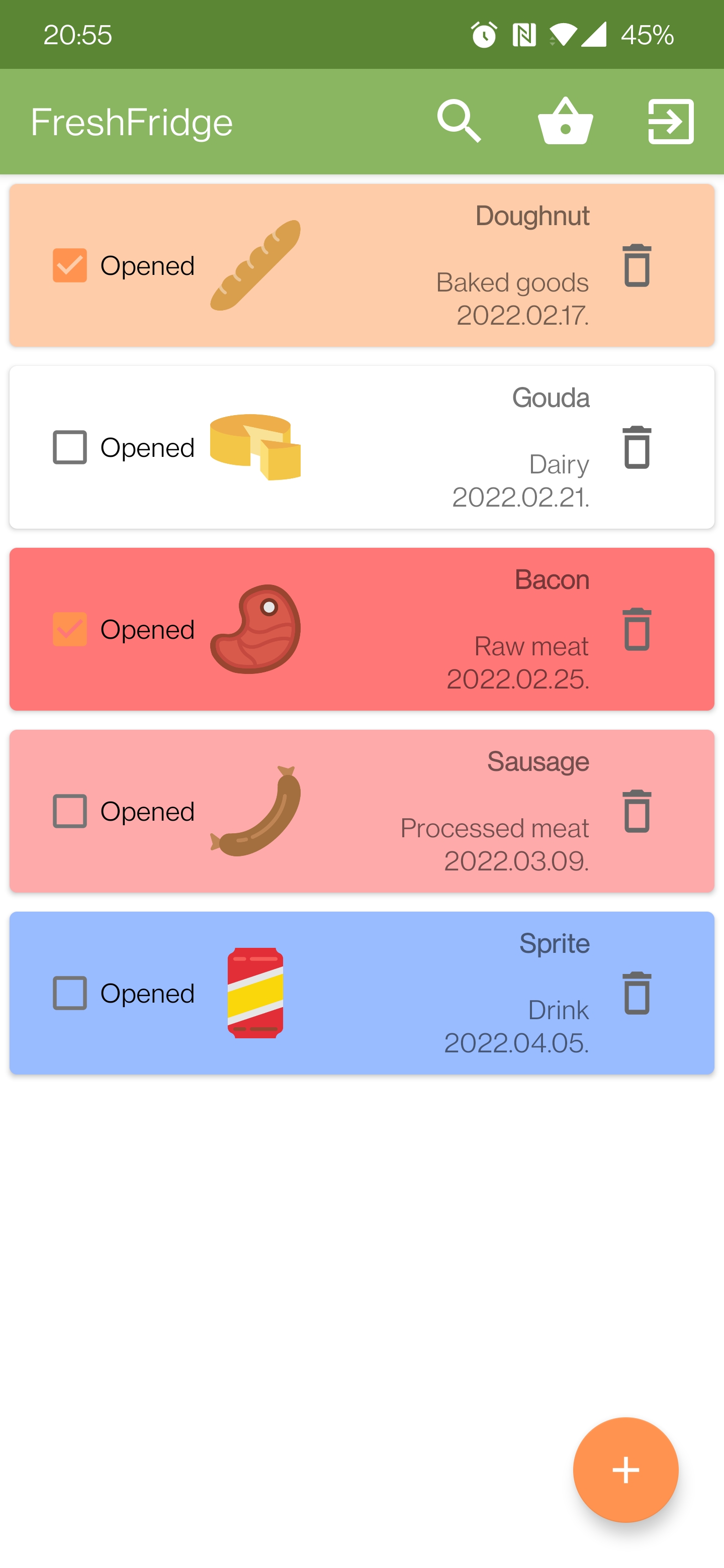 GitHub - redivel/FreshFridge
