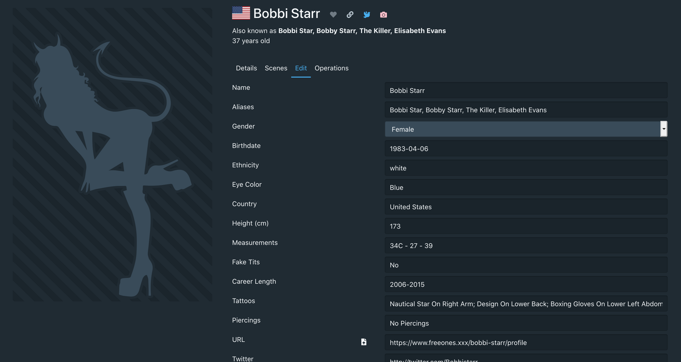 [bug Report] Unable To Update Performer Image · Issue 869 · Stashapp Stash · Github