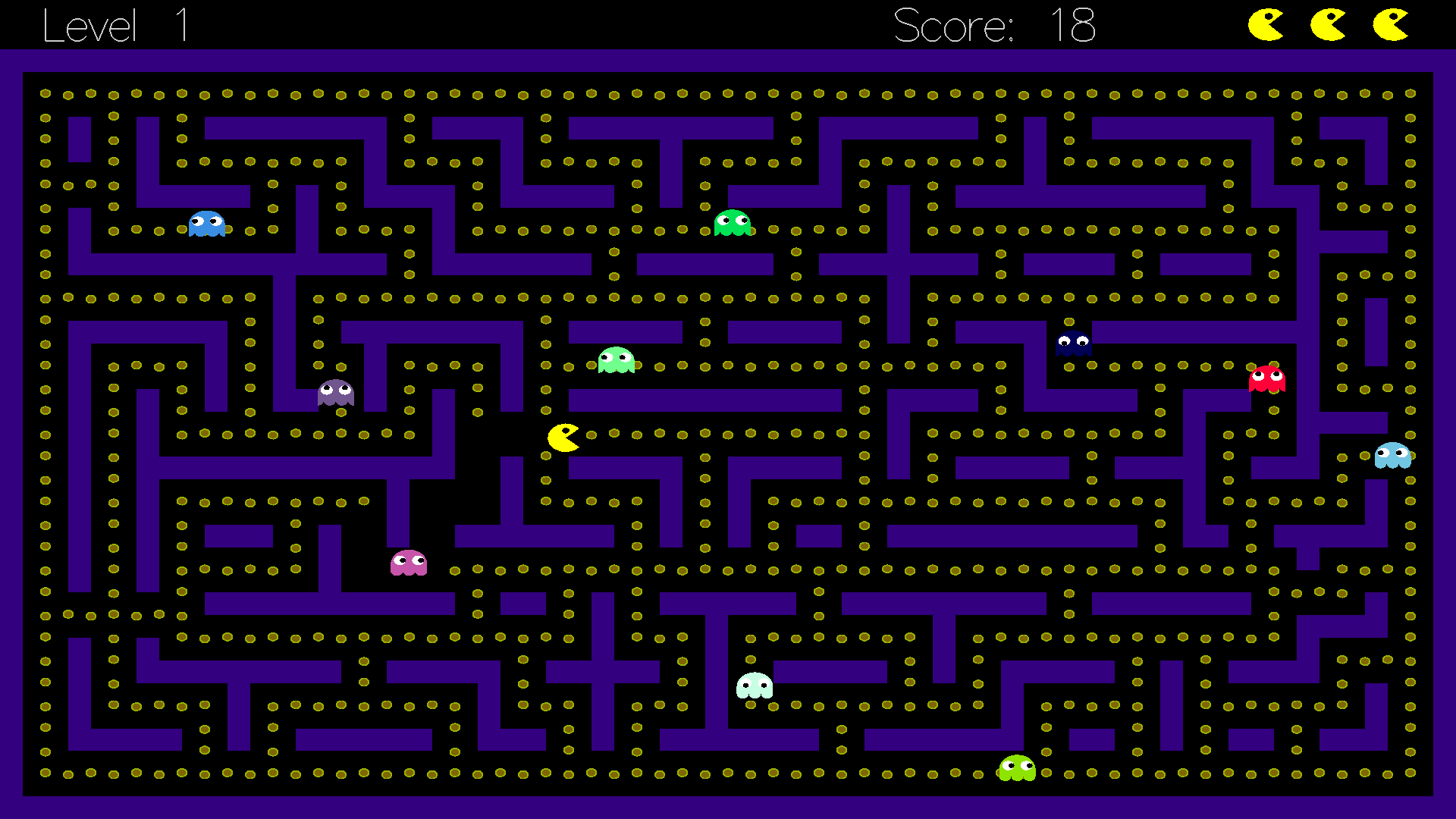 GitHub - skomaroh1845/Pucman: Clone of the famous game Pacman - Pucman