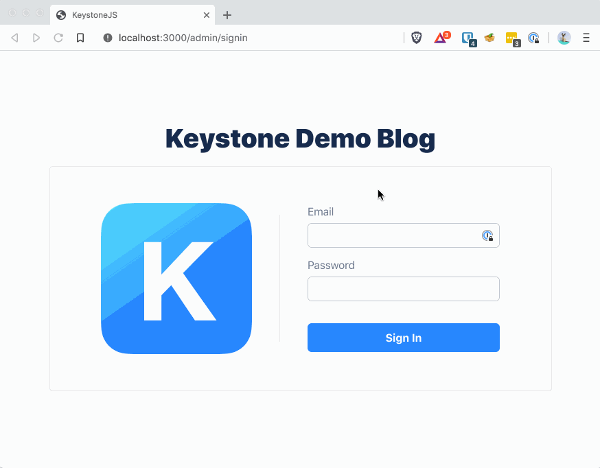 Cannot Load Blog Demos Admin Ui When Iframely Enabled · Issue 2559 · Keystonejskeystone · Github 1311
