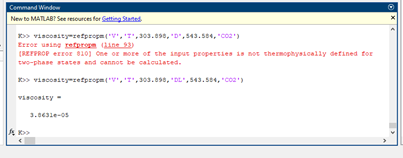 Saturated liquid properties for Carbon Dioxide (CO2) near critical ...