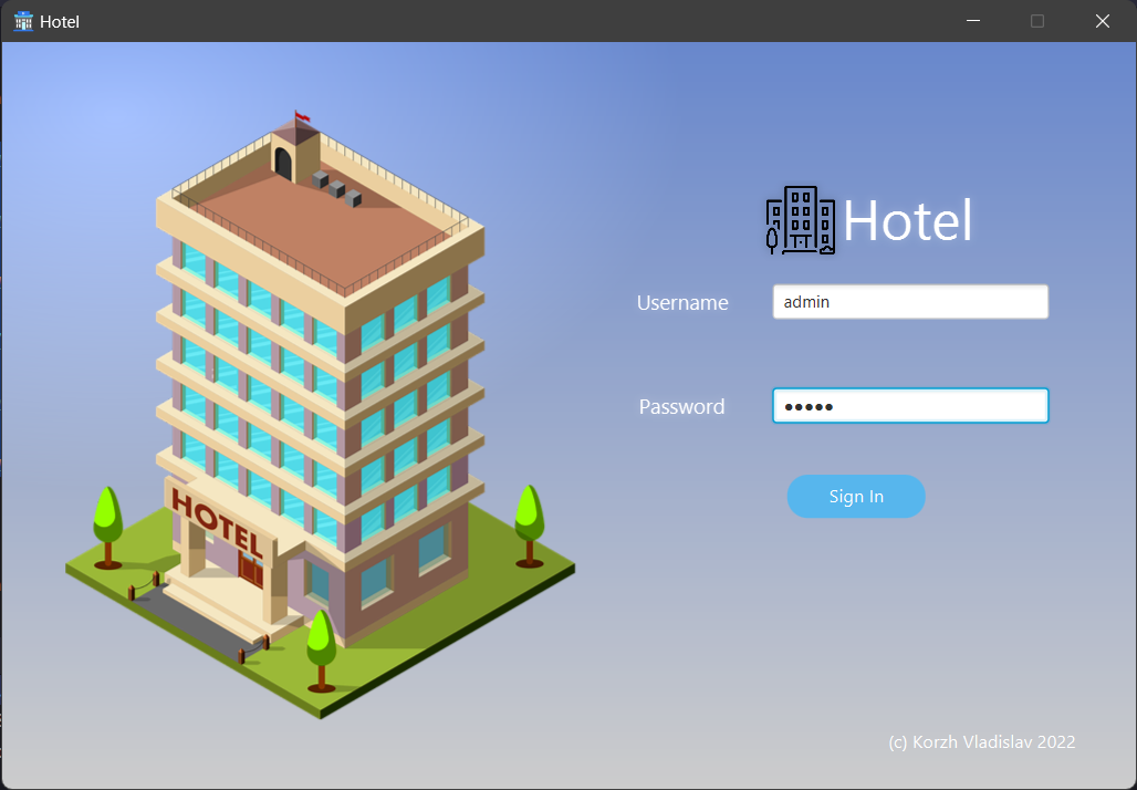 GitHub - sold666/hotel: JavaFX application with MS SQL support