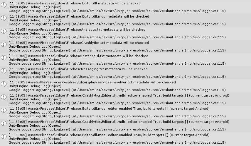 There's just absolutely too much spam from the resolver. · Issue #327 · googlesamples/unity-jar ...