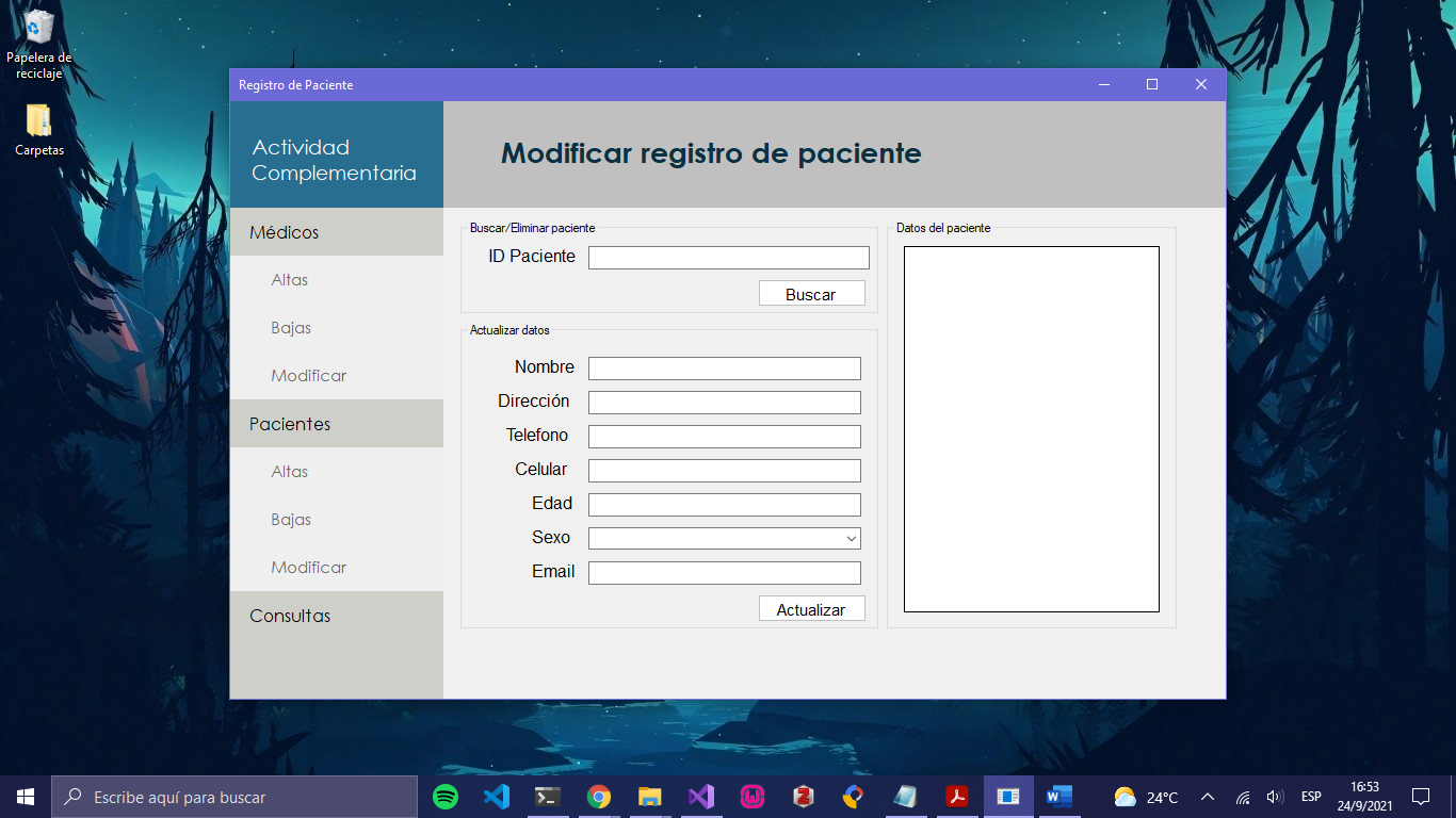 GitHub - Fericarus/administracionMedicos: Interfaz gráfica para administrar a los médicos de un ...