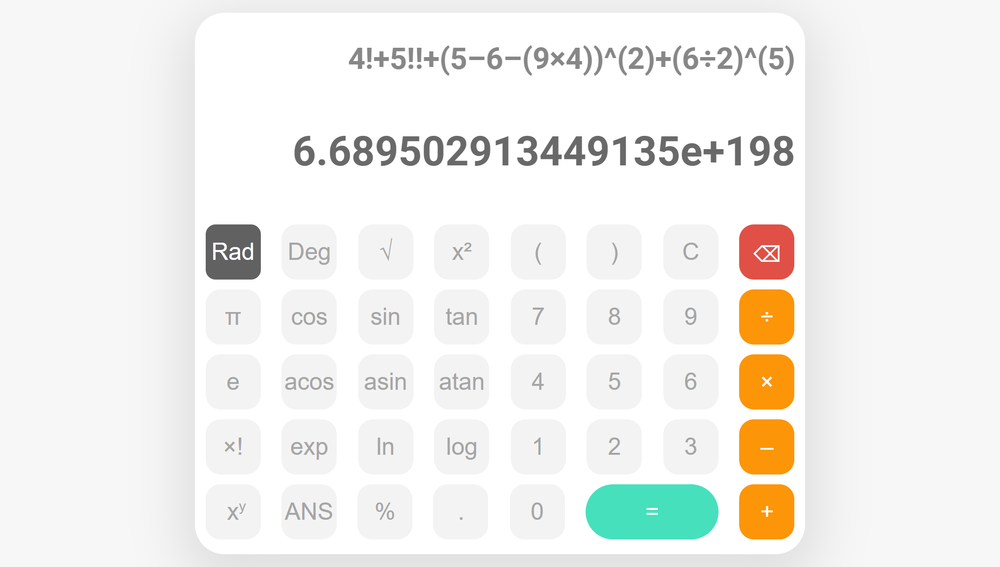GitHub - Jisan-mia/sci-calc: A calculator project that can able to calculate almost every ...