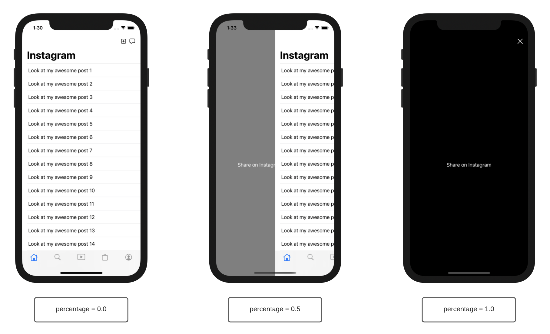 GitHub - enriquez/SlidingView