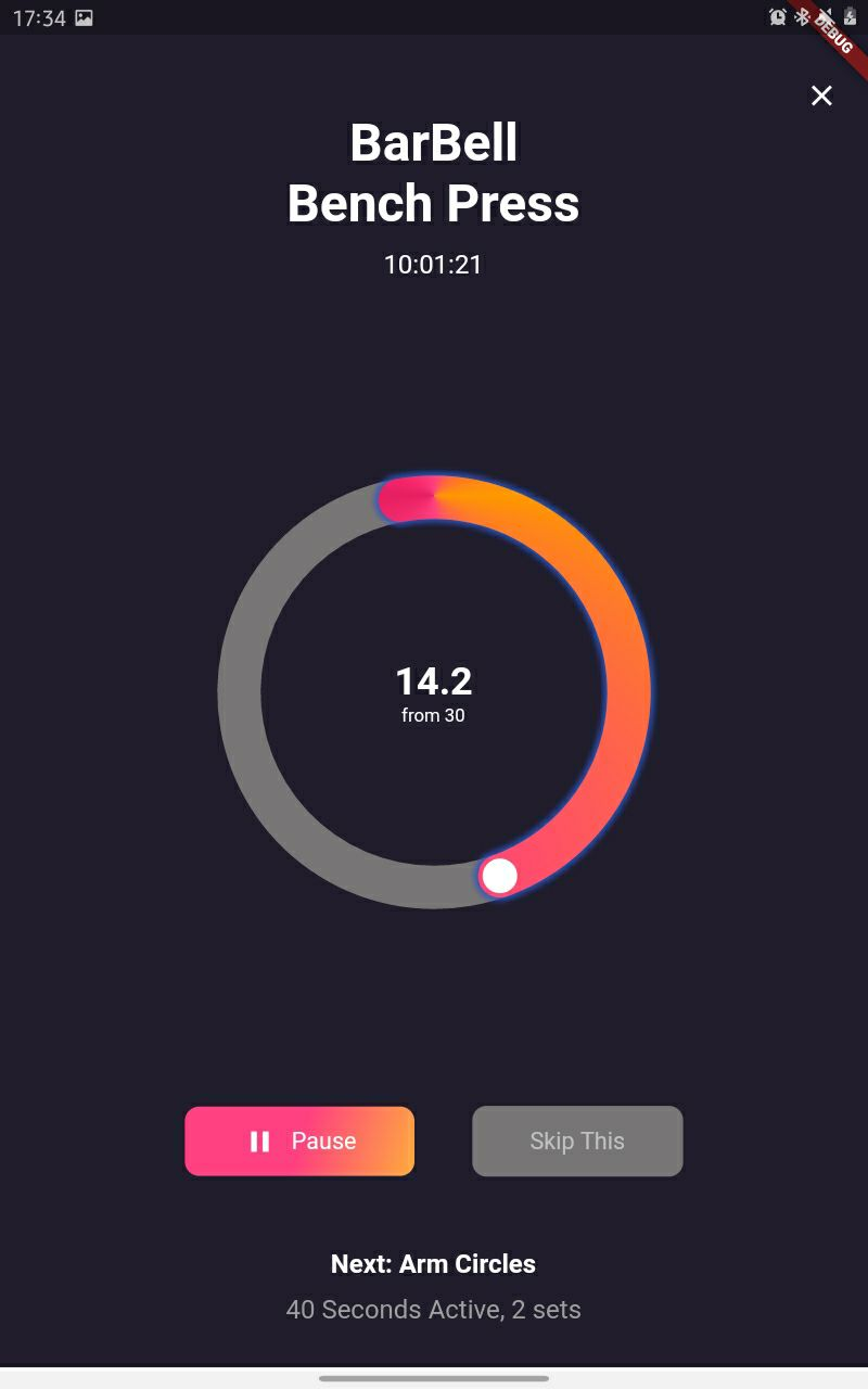 GitHub - ClementPeter/FlutterCircularSlider: Weekend challenge on ...