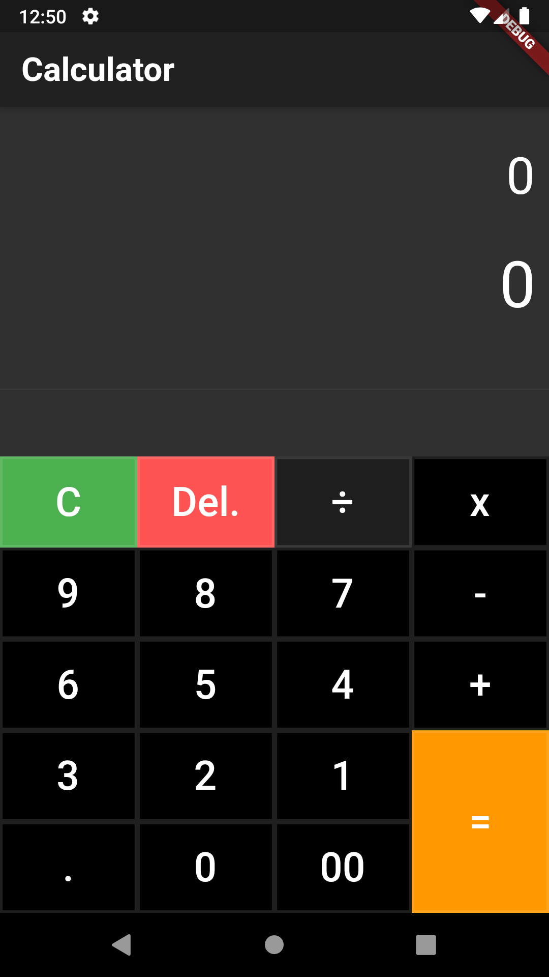 GitHub - ClementPeter/calculator_flutter: A calculator app built with ...