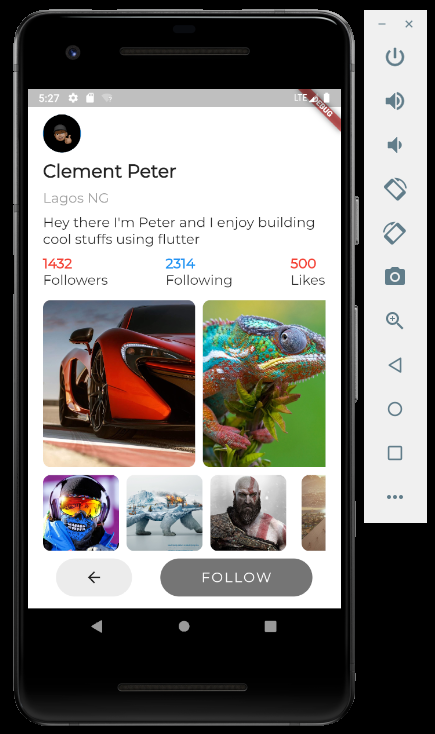 GitHub - ClementPeter/Minimalist_Profile_UI: This project is from a UI Challenge to use ...