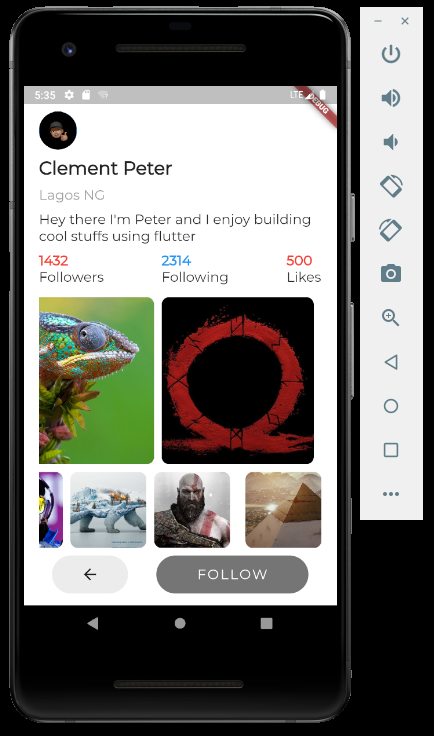 GitHub - ClementPeter/Minimalist_Profile_UI: This project is from a UI Challenge to use ...