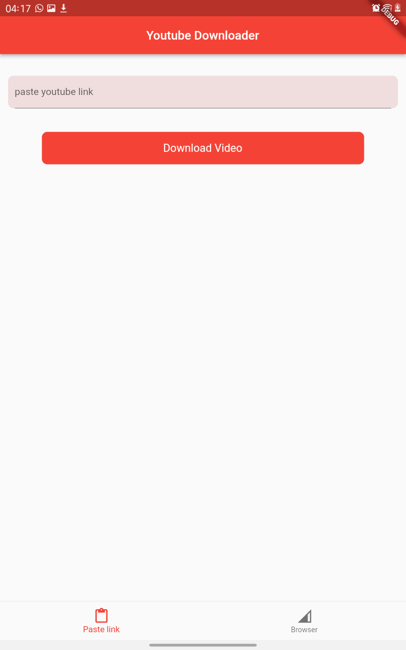 GitHub - ClementPeter/Youtube-Downloader: Light weight Youtube video downloader built with Flutter