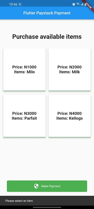 GitHub - ClementPeter/flutter_paystack: A Flutter App integration to demo payment integration ...