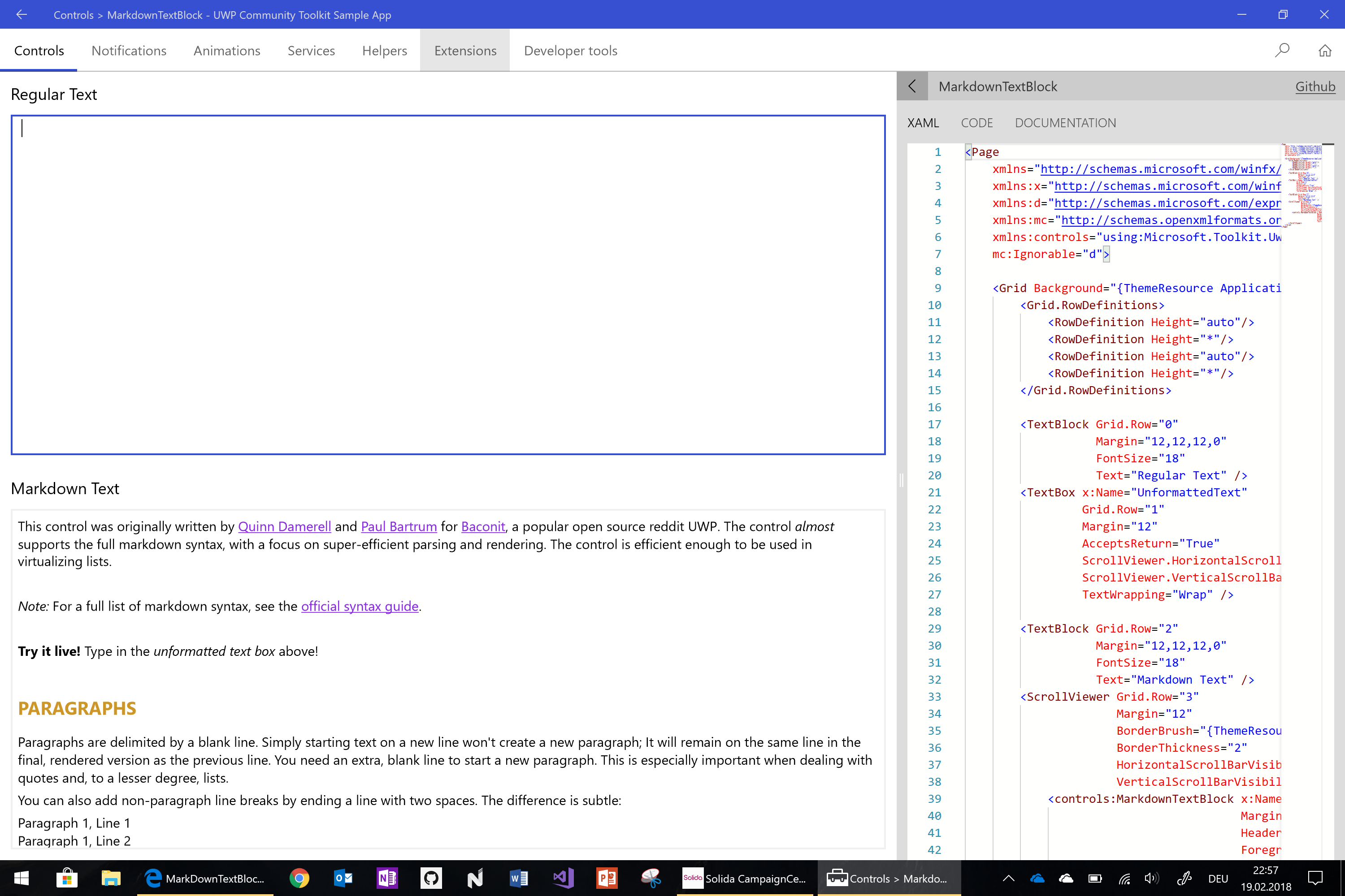 Markdowntextblock Ignors Setting The Text Property To An Empty String · Issue 1830