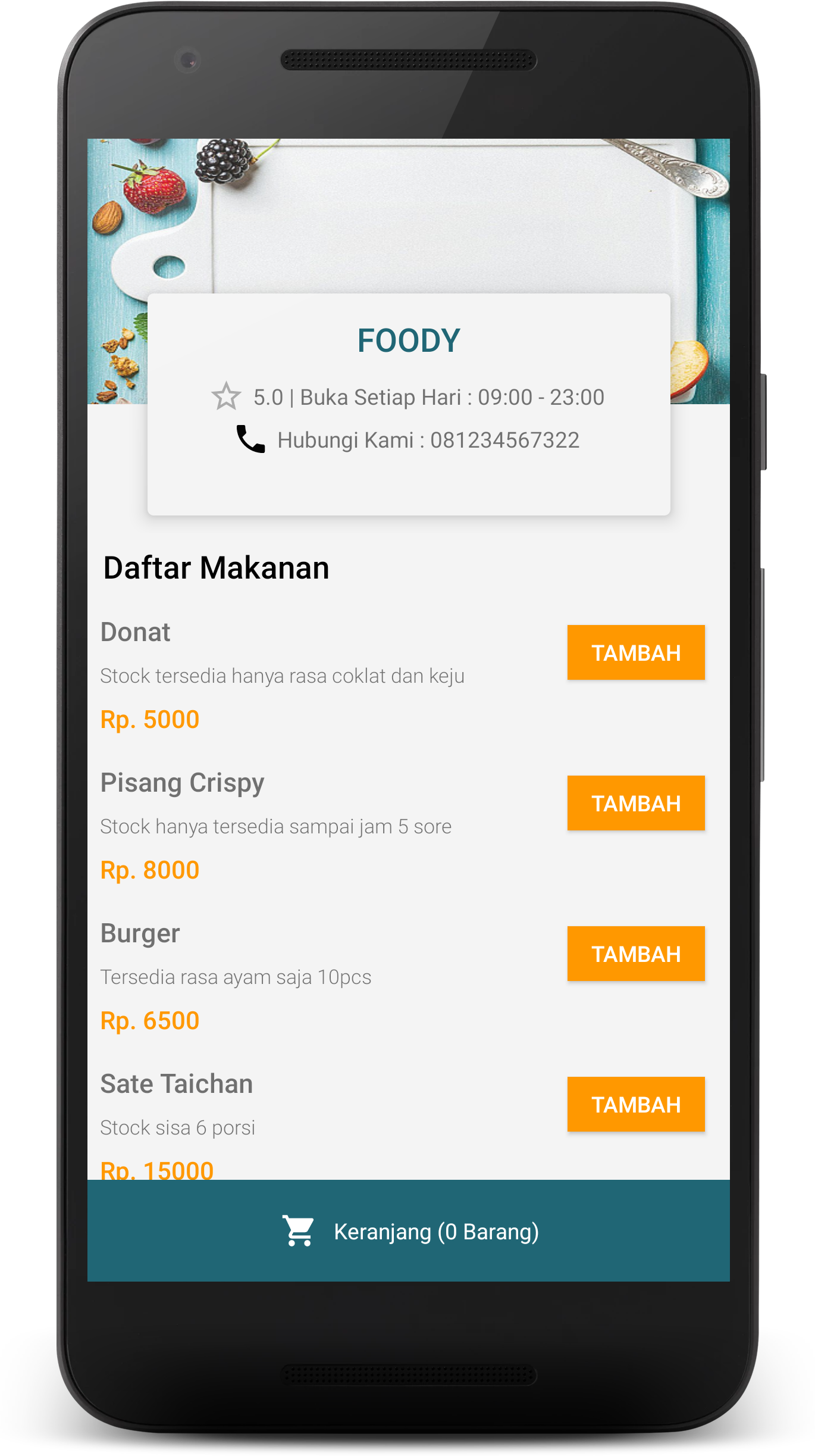 GitHub - g0dgamer/Foody: For Bangkit 2021 Capstone Project - Team B21-CAP0285