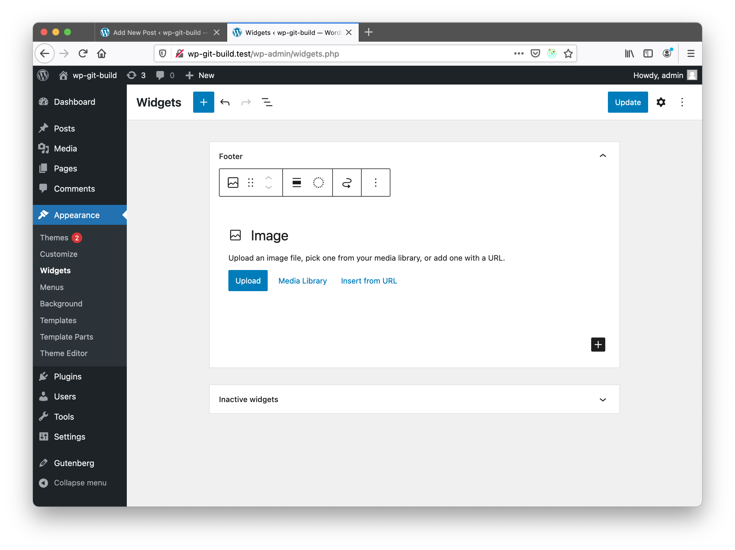 Widgets Block Editor Block Selection Outline Is Missing · Issue 32448 · Wordpressgutenberg