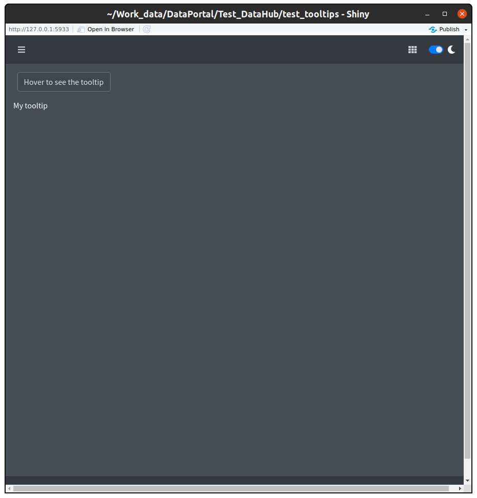 Tooltip doesn't work properly in fluidPage · Issue #169 · RinteRface/bs4Dash · GitHub