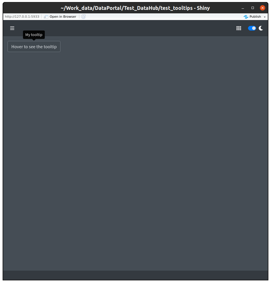 Tooltip doesn't work properly in fluidPage · Issue #169 · RinteRface/bs4Dash · GitHub