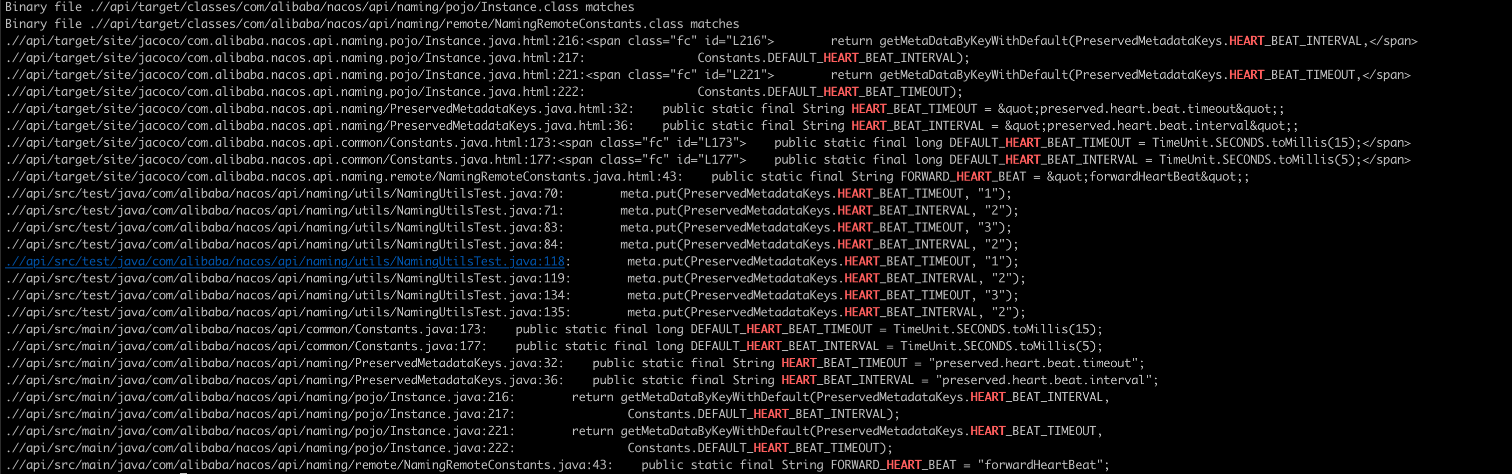Wrong spell for word 'heartbeat' · Issue #9829 · alibaba/nacos · GitHub