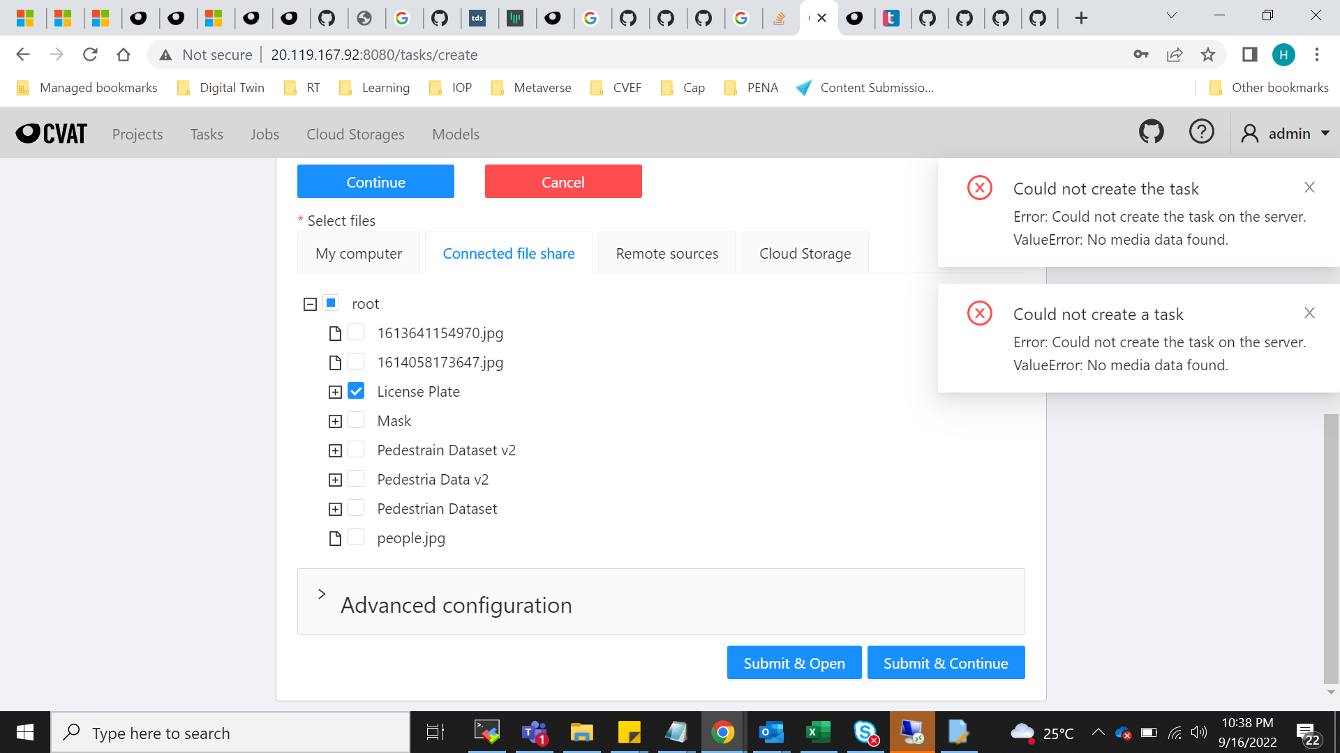 Mounting connected file share issue · Issue #4965 · cvat-ai/cvat · GitHub