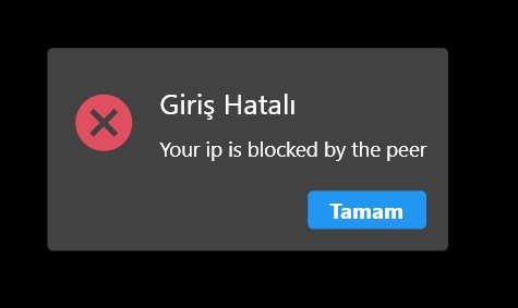 ip addresses in the allowed ip address list (ip white list) are ...