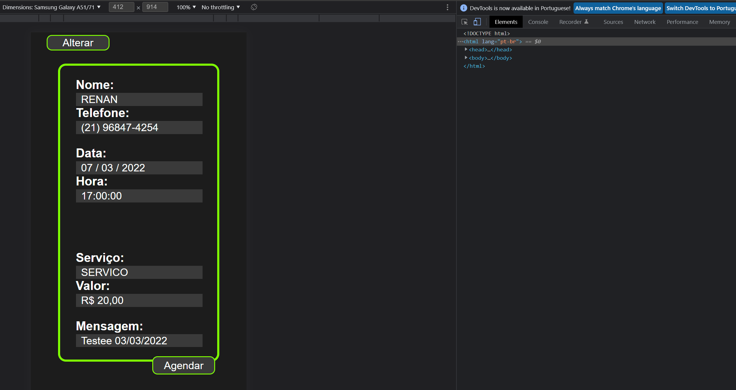 GitHub - renangfs/Projeto-Agenda: Agenda PHP + Mysql