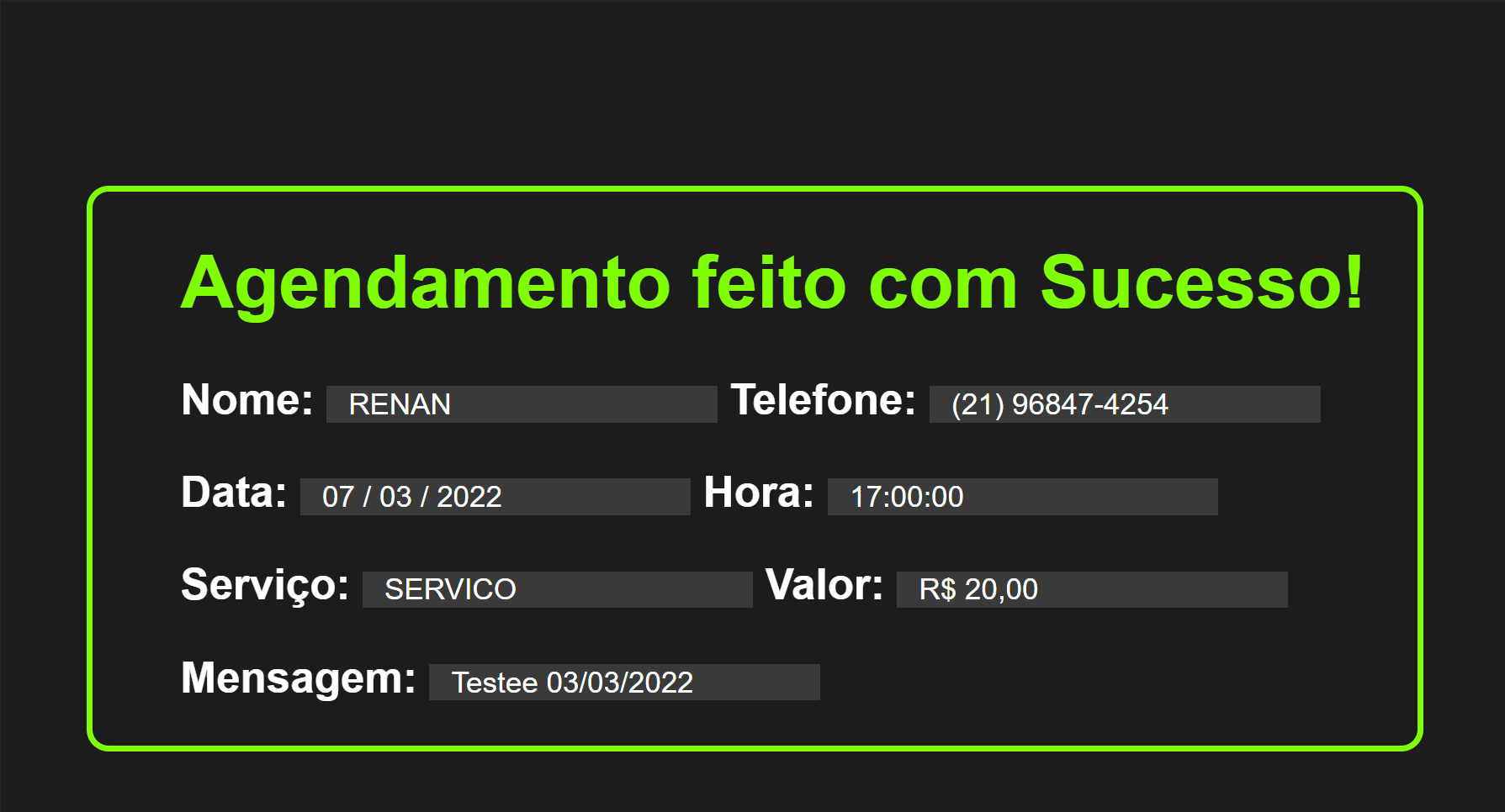 GitHub - renangfs/Projeto-Agenda: Agenda PHP + Mysql