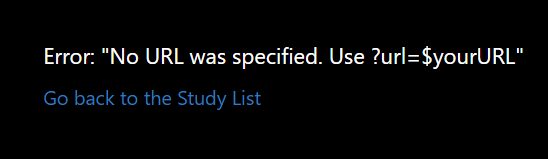 Ohif Next Sample Redirects To Wrong Url · Issue 1280 · Project Monai Monailabel · Github