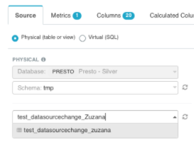 Source tab on Edit Dataset modal inconsistent with Datasource on Chart Explore view · Issue ...