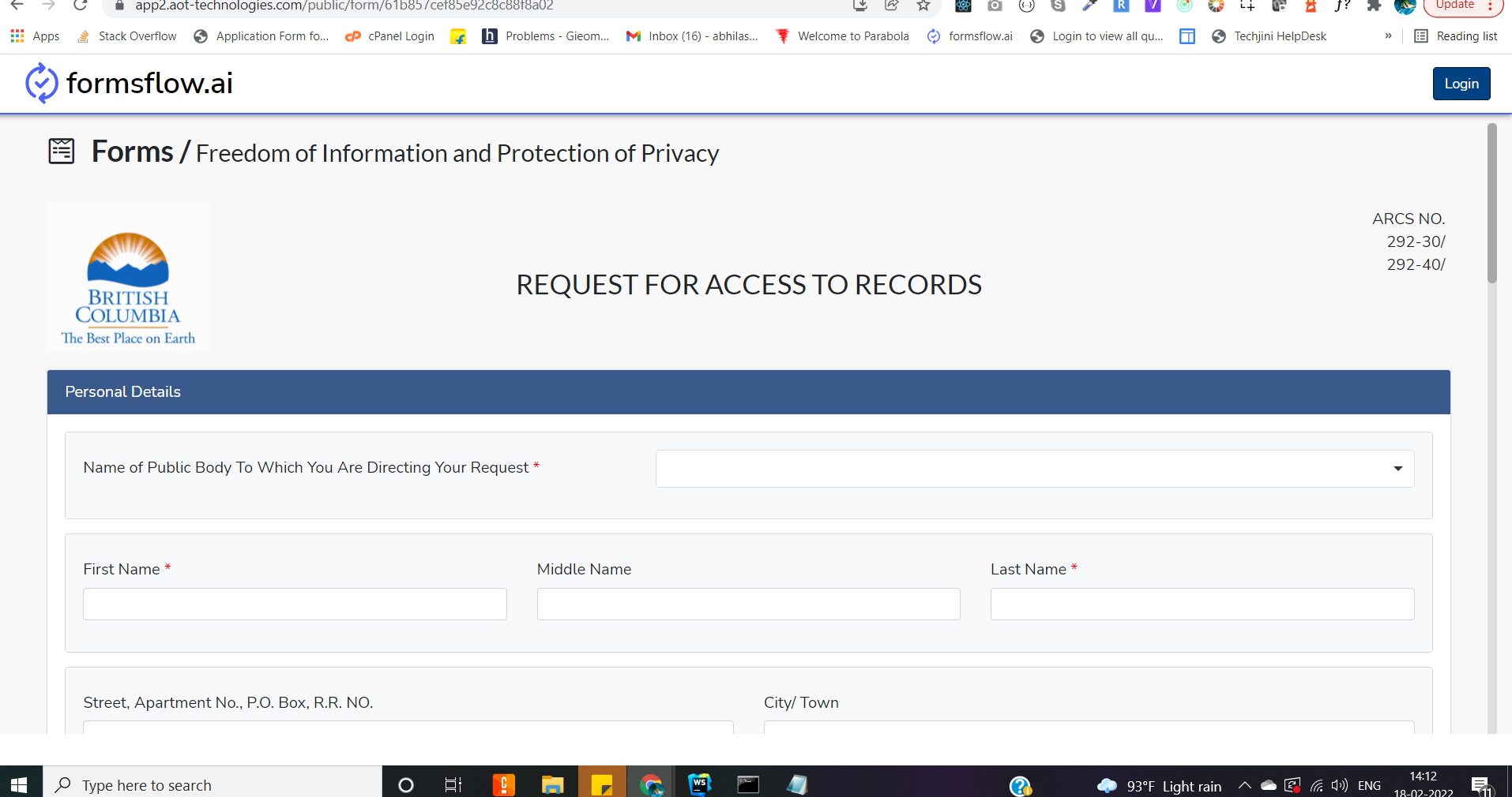 Form access get reset in Form.io dashboard · Issue #165 · AOT-Technologies/forms-flow-ai · GitHub