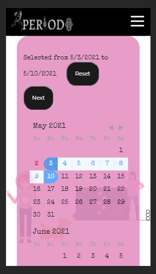Bug in calander page · Issue #258 · Feminine-Divine/periodo · GitHub