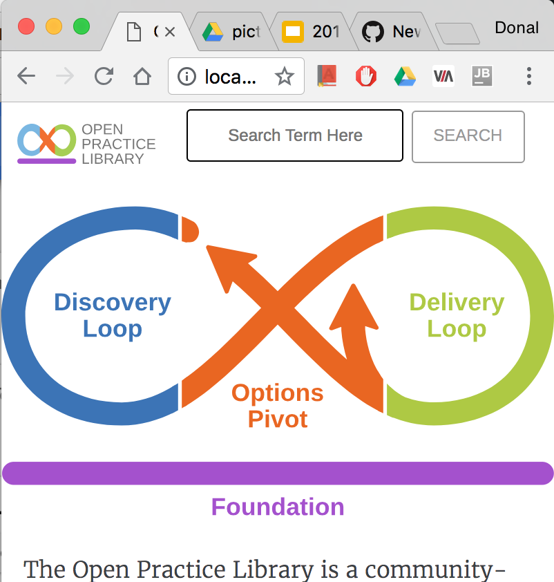 Search breaks some things and needs improvement... · Issue #318 · openpracticelibrary ...