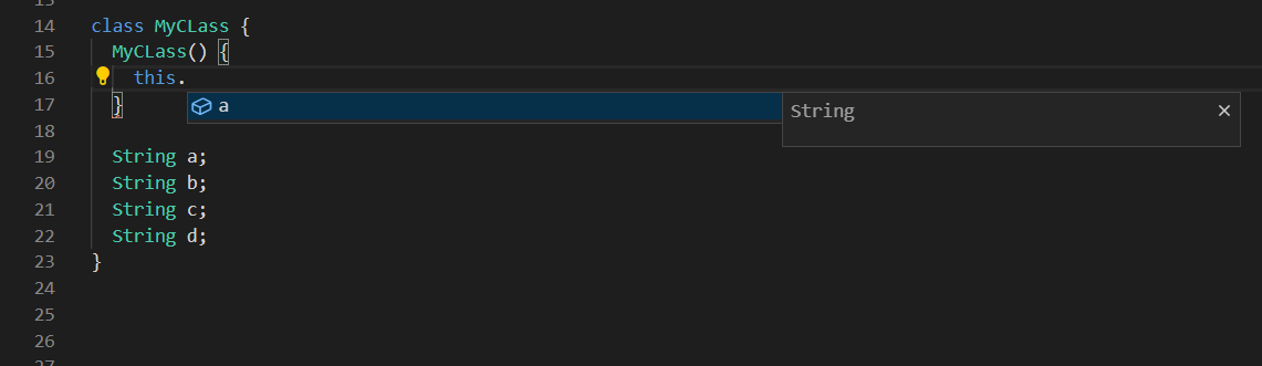 When I write code, intellisense propose only one item · Issue #111401 ...