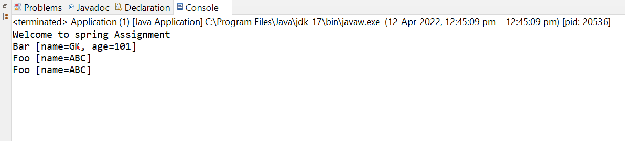 Task - Spring - FooBar App · akash-coded spring-framework · Discussion ...