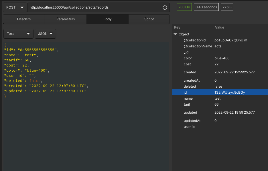 [fixed] id column is overwritten automatically · pocketbase pocketbase ...