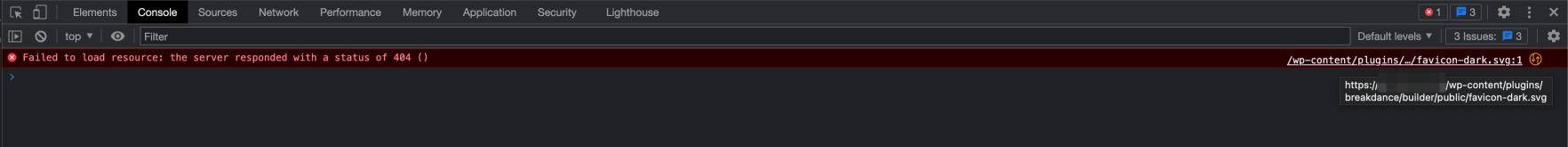 404: For Missing Breakdance Favicon when editing Home Page · Issue #704 · soflyy/breakdance-bugs ...
