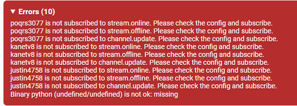 What does this error mean? · Issue #382 · MrBrax/LiveStreamDVR · GitHub