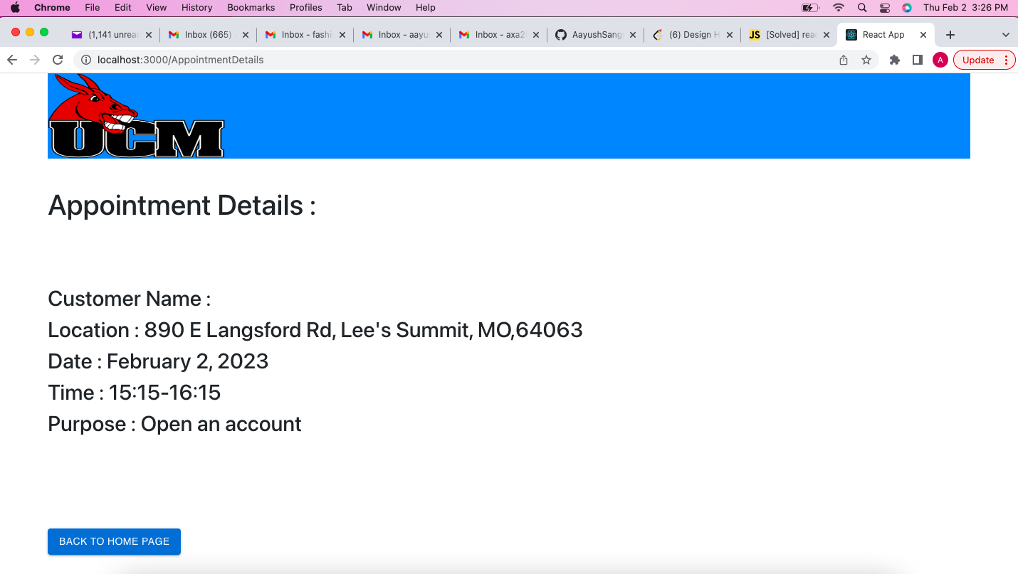 GitHub - AayushSanghai/Webapp-for-booking-an-appointment: A banking web app is created using ...
